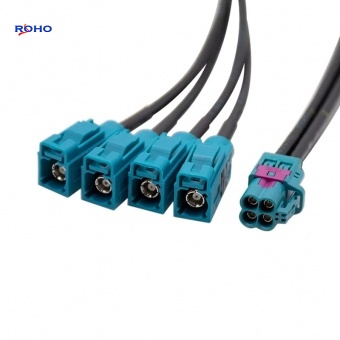 Fakra Z Jack Female To 4 Pin Mini Fakra HFM Plug Male Connector ...