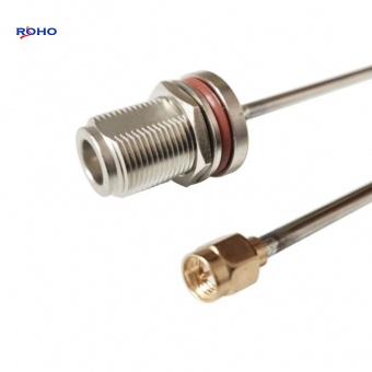 SMA Male To N Female Bulkhead Connector Cable Assembly With RG141 ...